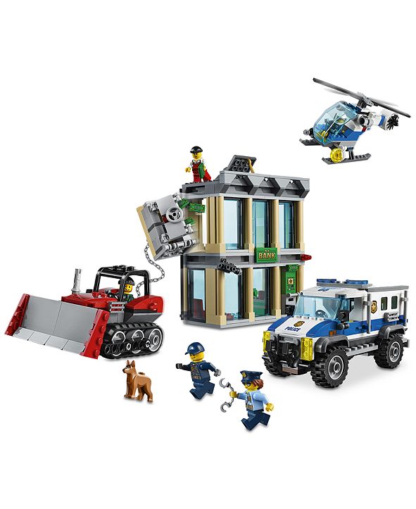 LEGO® City 561-Pc. Police Bulldozer Break-In Set 60140 & Reviews - Macy's