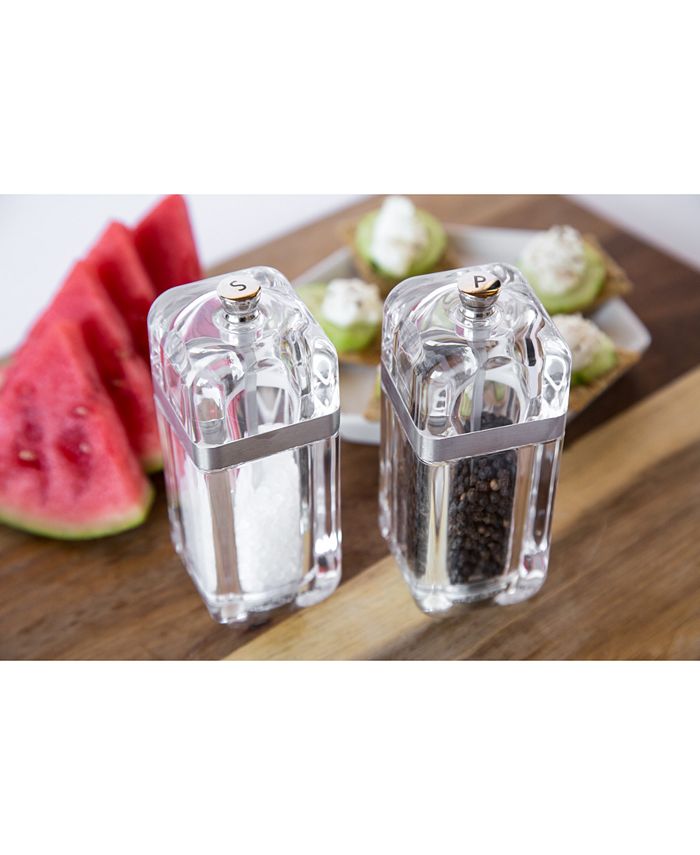 Cole & Mason Kempton Salt & Pepper Grinder Gift Set with Refills ...