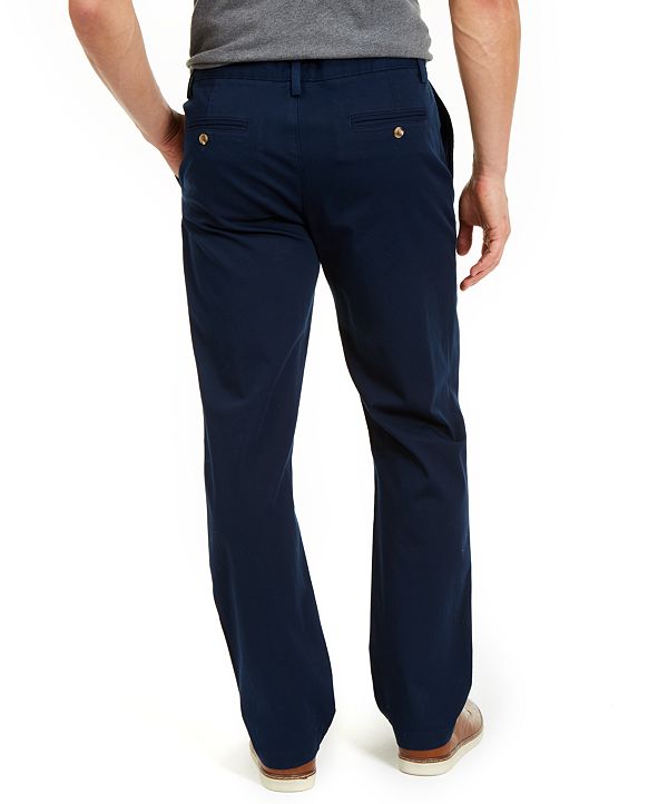 Club Room Men's Four-Way Stretch Pants, Created for Macy's & Reviews ...