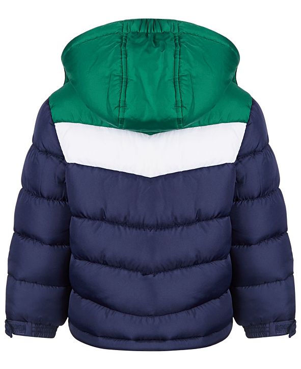 CB Sports Little Boys Colorblocked Puffer Coat & Reviews - Coats ...