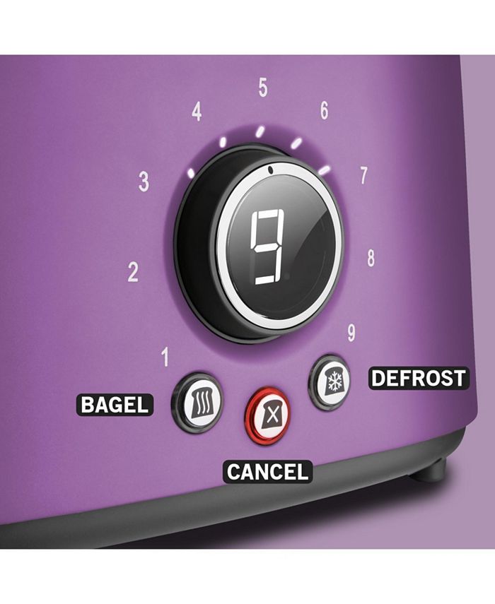 Sencor Stainless Steel 4-Slice 1600W Toaster with Digital Button & Rack ...