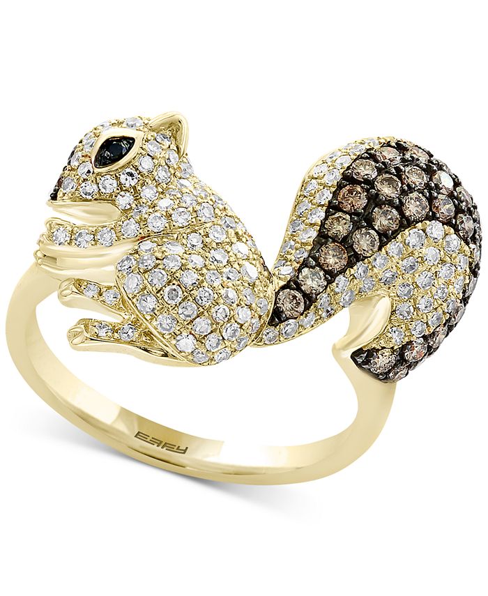 EFFY Collection Confetti by EFFY® Diamond Squirrel Ring (1-1/5 ct. t.w ...