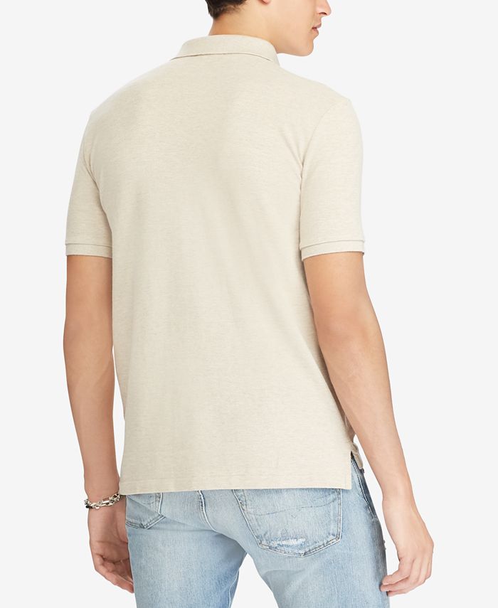 Polo Ralph Lauren Men's Custom Slim Fit Mesh Polo & Reviews - Polos ...