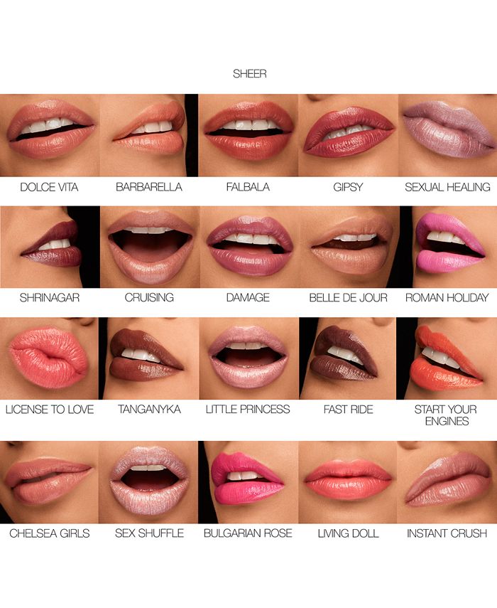 Nars Lipstick Sheer Finish And Reviews Makeup Beauty Macys