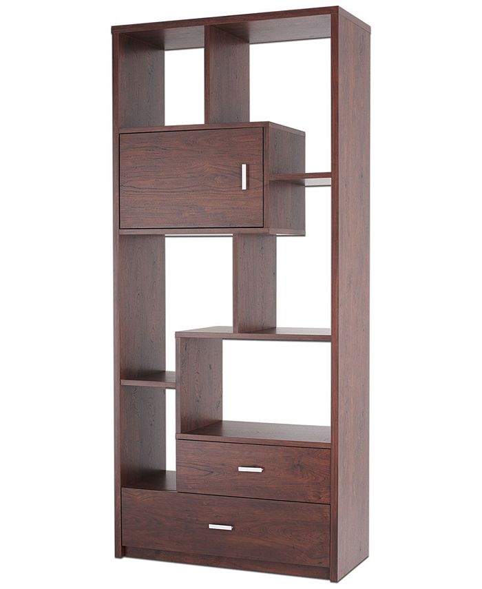 Furniture of America Albertina Modern Bookcase & Reviews - Home - Macy's