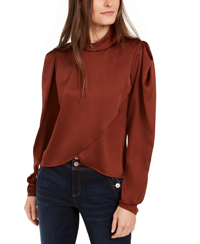 INC International Concepts INC Draped-Front Blouse, Created for Macy's ...