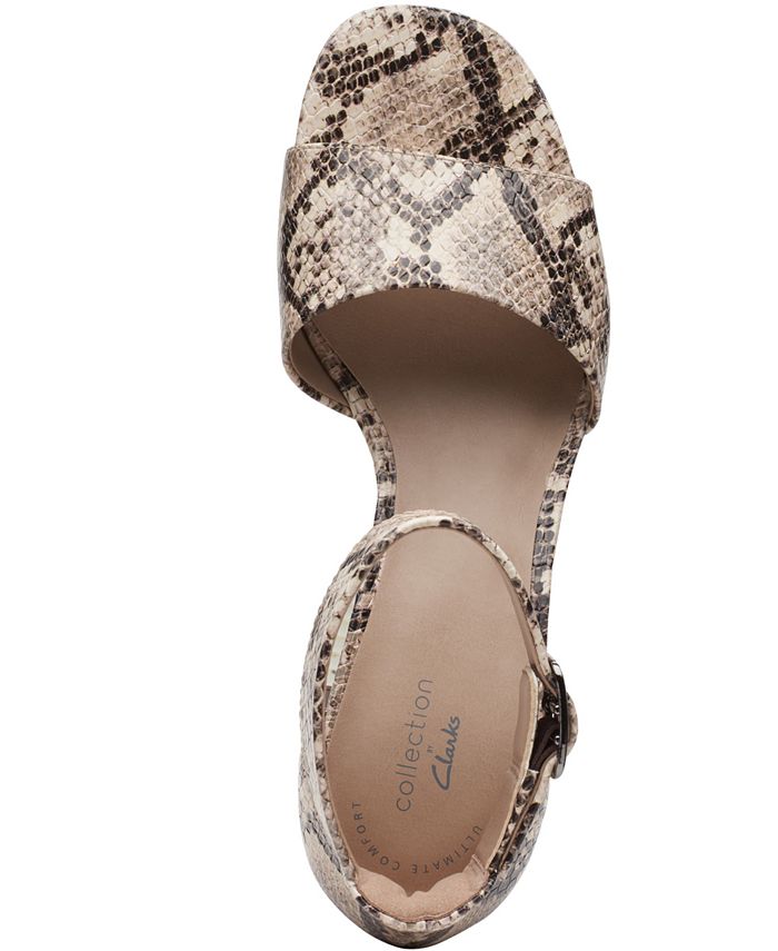 Clarks Collection Women's Elisa Dedra Dress Sandals & Reviews - Sandals ...