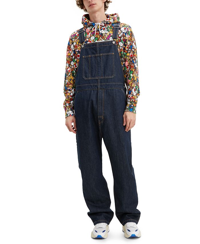 Levi's Men's Nintendo Super Mario Overalls & Reviews - Jeans - Men - Macy's