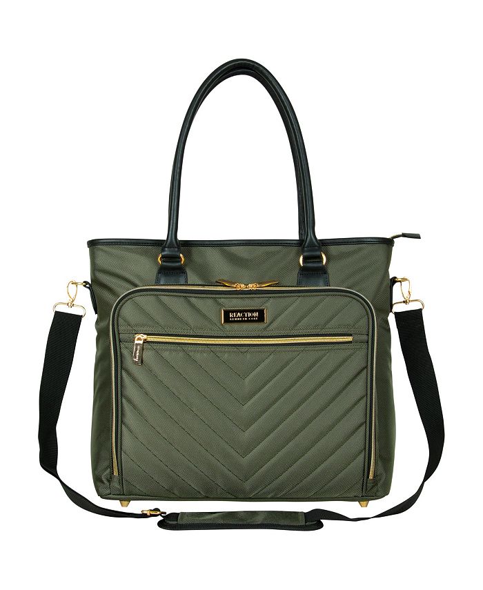 Kenneth Cole Reaction Chelsea Chevron 15" Laptop & Tablet Business Tote ...