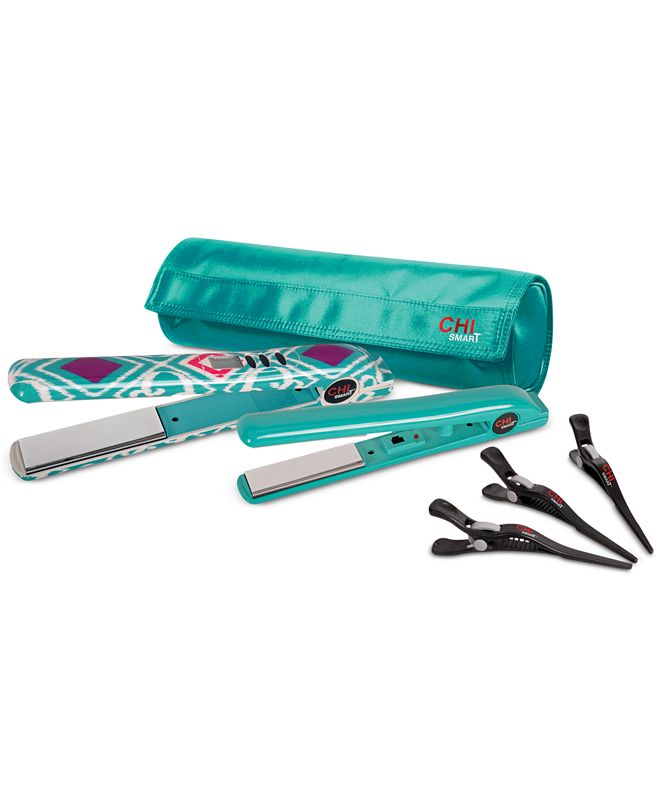 Chi Home CHI Smart Titanium 1" Iron & 3/4" Travel Iron Set & Reviews ...