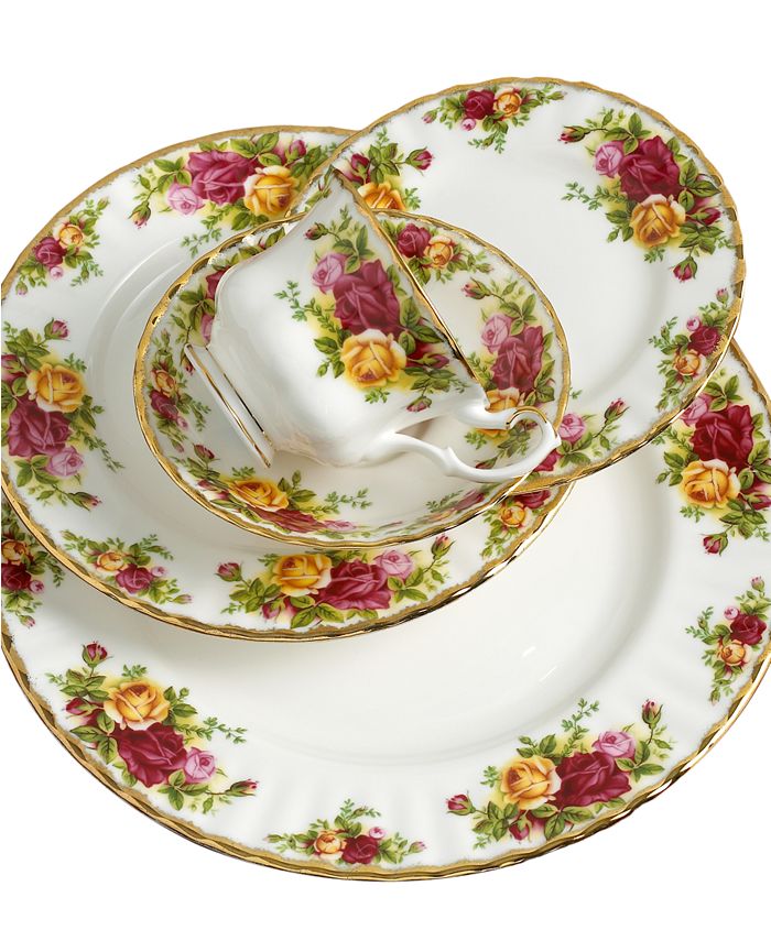 Royal Albert Old Country Roses Dinnerware Collection & Reviews - Fine ...