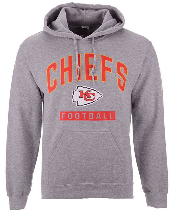 Authentic NFL Apparel Men's Kansas City Chiefs Gym Class Hoodie ...