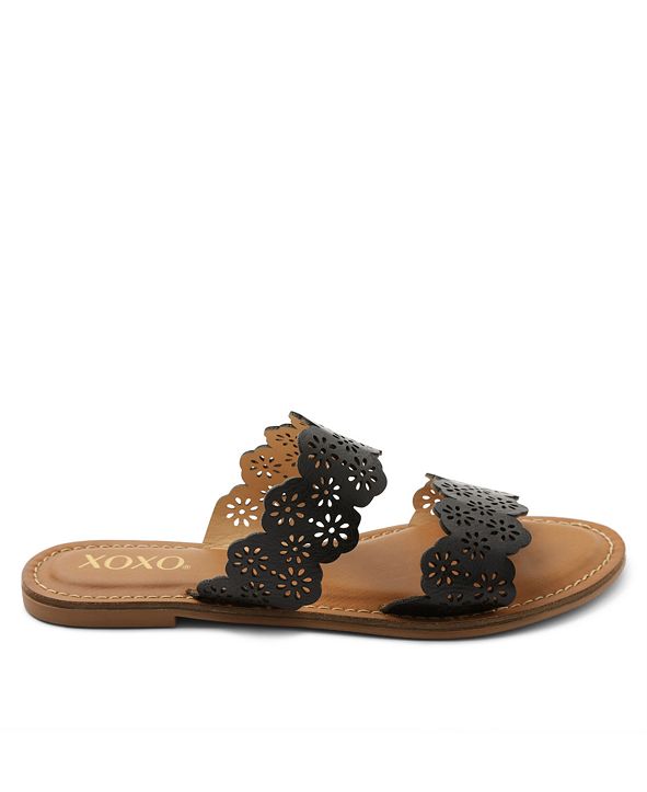 XOXO Ramsey Double Band Slide Sandals & Reviews - All Women's Shoes ...