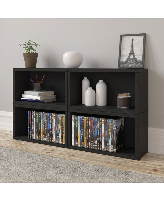 Way Basics Stackable DVD Rack & Reviews - Furniture - Macy's