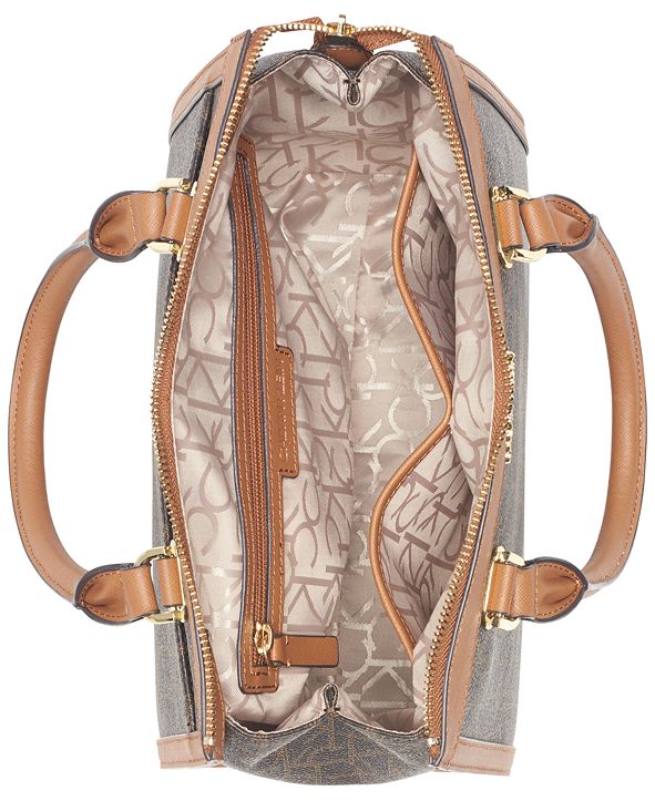Calvin Klein Mercy Satchel & Reviews - Women - Macy's