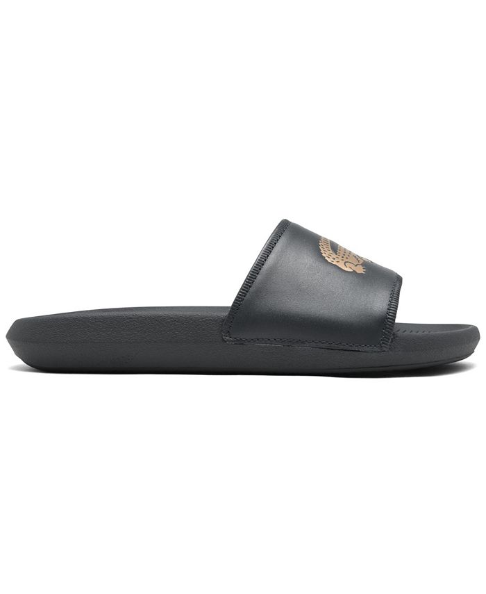 Lacoste Women's Croc Premium Slide Sandals from Finish Line & Reviews ...